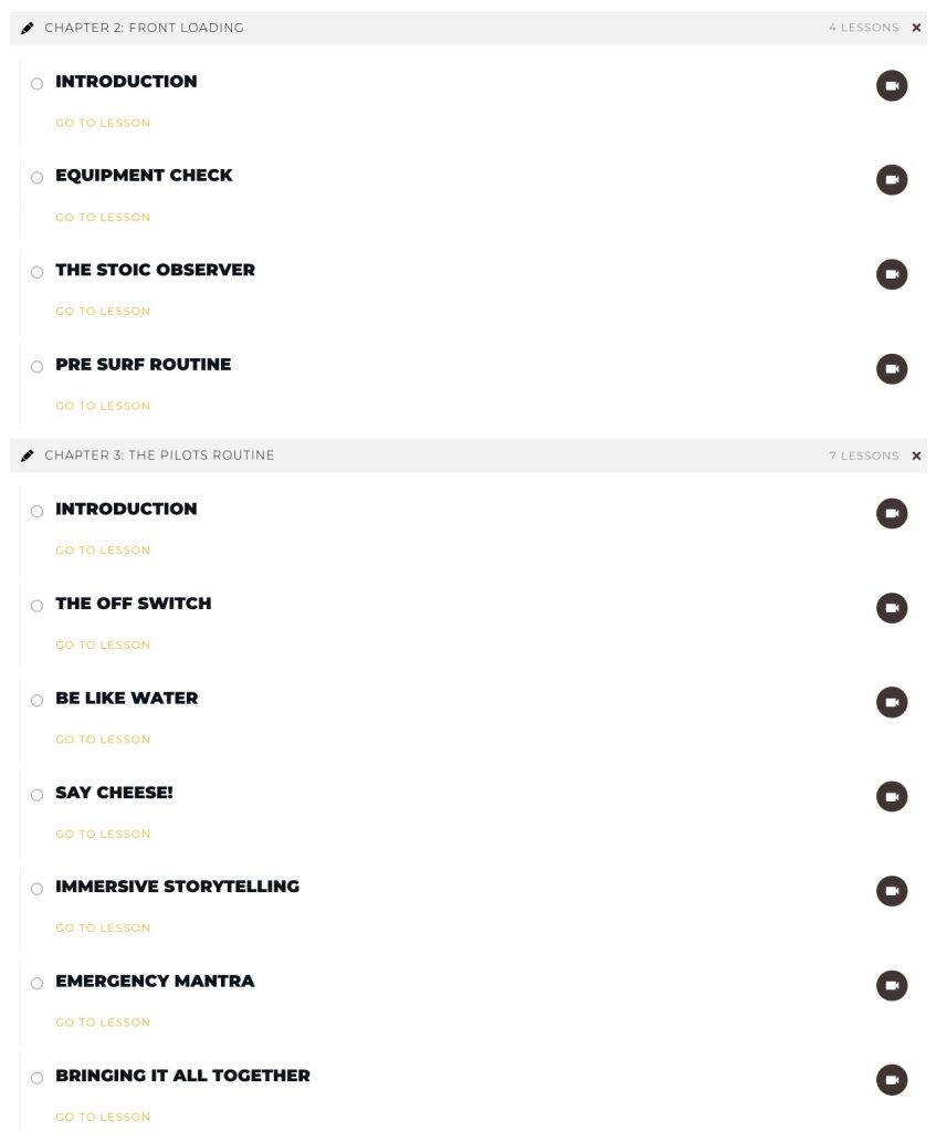 COURSE – FEARLESS – Surf Hub